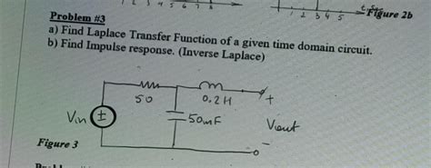 solved 3 4 5 6 7 figure 26 3 4 5 problem 3 a find laplace