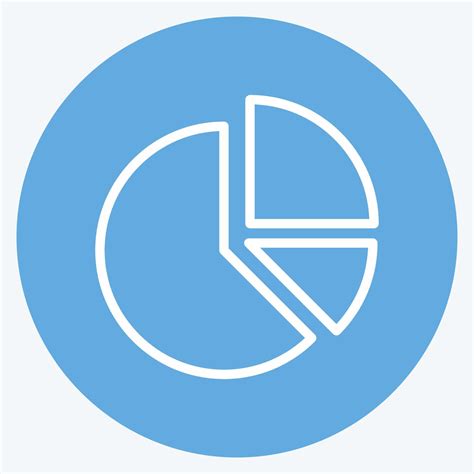 Icon Analytics Suitable For Startup Symbol Blue Eyes Style Simple Design Editable Design