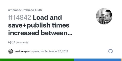 Load And Savepublish Times Increased Between 1200 And 1212 · Issue