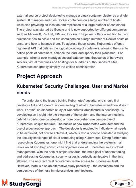 Cloud Computing Security Challenges And Solutions Free Essay Example