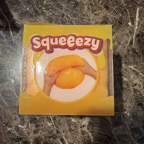 Sunny Days Squeezy Toys Lot Of 6 Cheese Butter Strawberry Peach