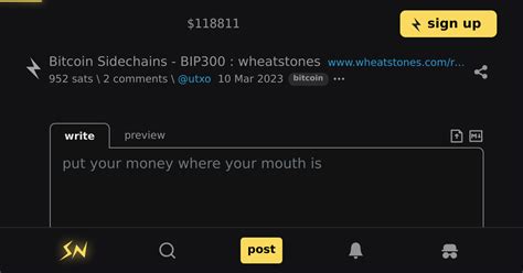 Bitcoin Sidechains Bip300 Wheatstones Stacker News ~bitcoin