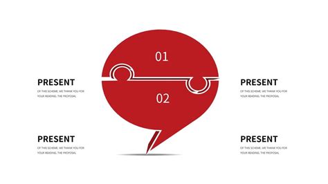 Red Speech Bubble With Pair Of Scissors Google Slide Theme And Powerpoint Template Slidedocs