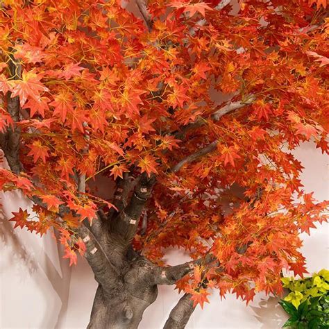 China Artificial Red Maple Tree Suppliers Manufacturers Factory