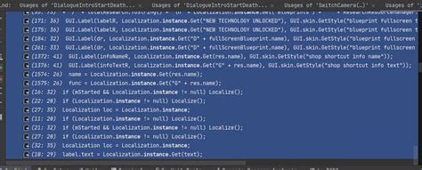 how do you open a selection of usage rider support jetbrains