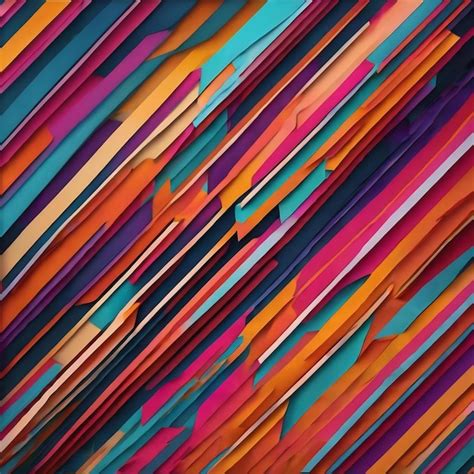 Premium Photo Abstract Geometric Background Featuring A Pattern Of Lines Creating A Visually