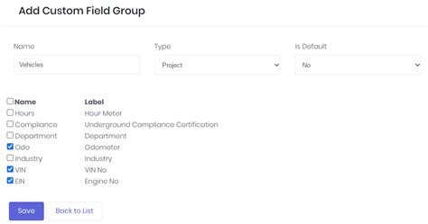 Custom Field Groups In Workguru Workguru Support Portal