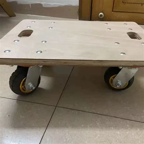 Wooden Dolly Tool Trade Cart Trolley