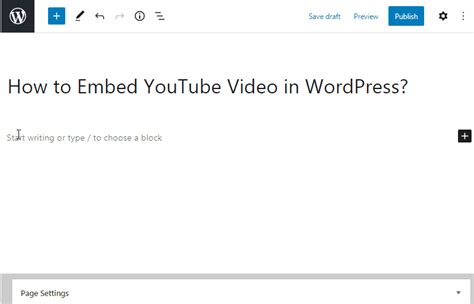 How To Embed YouTube Video In WordPress Easy Ways