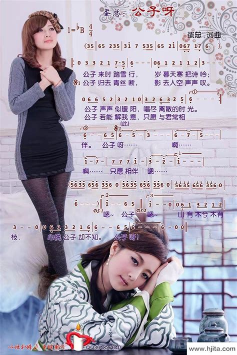 蛋总公子呀简谱图 H吉他网