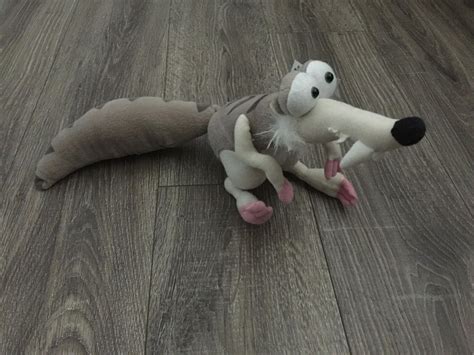 Ice Age 2 Plush The Meltdown Scrat Plush 2006 Nanco 2048297594