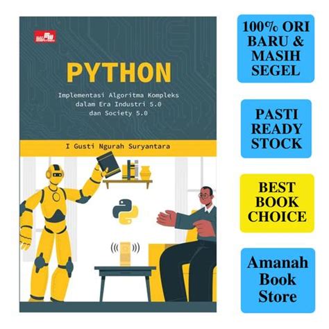 Promo Buku Python Implementasi Algoritma Kompleks Dalam Era Industri 5