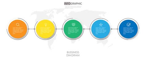 비즈니스 프로젝트 서클 로드맵 타임라인 다이어그램 비즈니스를 위한 인포그래픽 로드맵 템플릿입니다 프레젠테이션 벡터 인포그래픽이 있는 6단계 최신 타임라인 다이어그램 달력