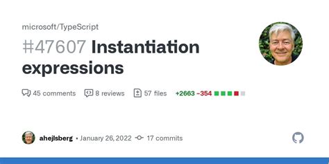 Instantiation Expressions By Ahejlsberg · Pull Request 47607
