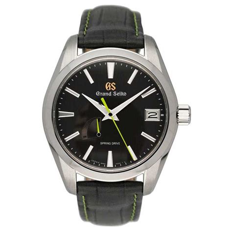 Grand Seiko Pre Owned Grand Seiko Spring Drive Automatic Grey Dial Men