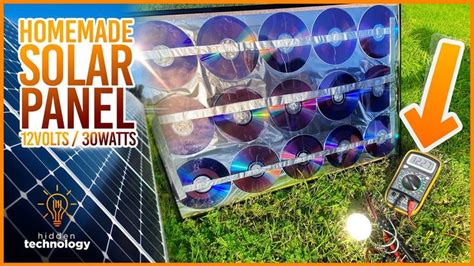 I Turn A Bunch Of Old CDs Into A SOLAR PANEL For Your Home Homemade Free Energy Homemade