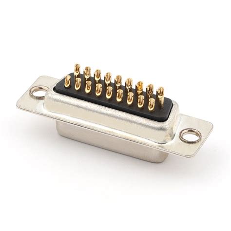 High DB 26Pin D SUB Female Vertical Connector Socket For Wire Soldering