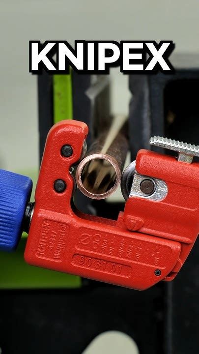 파이프 커터는 이걸 써야 하는 이유 Knipex 90 31 01 튜빅스s Tubix Diy Plumbing Tools