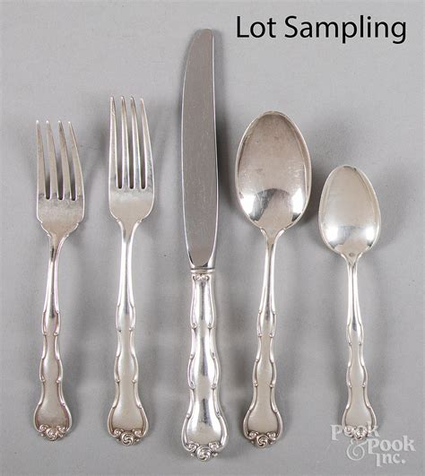 Gorham Sterling Silver Rondo Pattern Flatware Sold At Auction On 19th