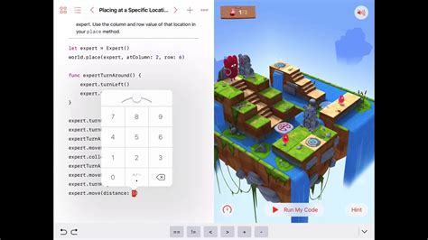 Placing At A Specific Location Swift Playgrounds Youtube