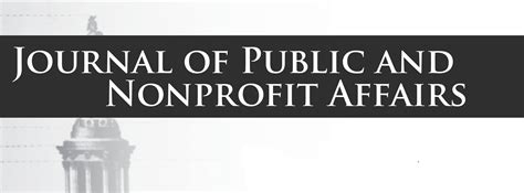 Journal Of Public And Nonprofit Affairs Orlando Fl