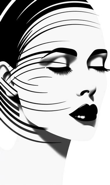 Premium Ai Image Minimalist Soft Light White And Black Rhythmic Composition