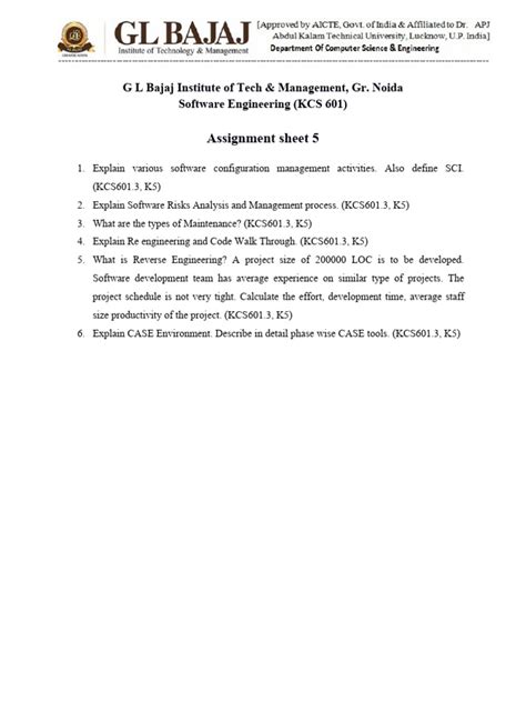Software Engineering Assignment Unit 1 Pdf Technology And Engineering