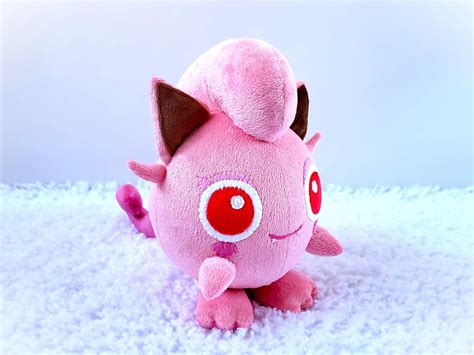 Stuffed Jigglypuff Plush Sculpture Etsy