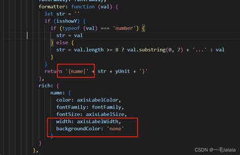 Echarts设置y轴label的具体宽度，并且在文字溢出省略号情况下鼠标hover时展示全部labelecharts Y轴宽度 Csdn博客