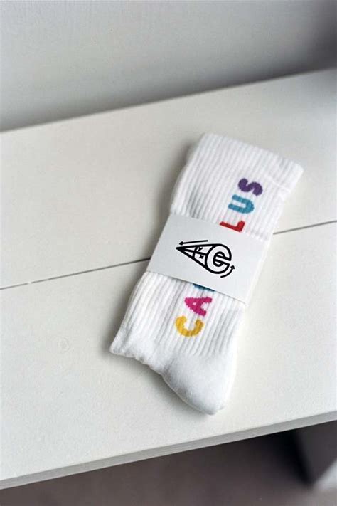 Calculus Multicolour Logo Crew Socks Garmentory