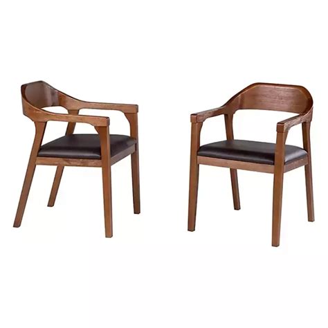 Chestnut Ramus Dining Armchairs Set Of 2 Kirklands Home Sale • Kirklands Home