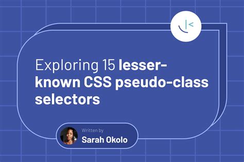 Frontend Mentor Exploring 15 Lesser Known Css Pseudo Class Selectors