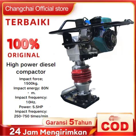 Jual Diesel High Power Compactor Vibration Road Surface Compaction Road