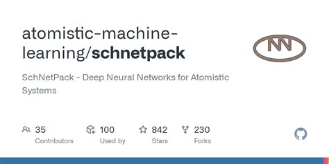 Github Atomistic Machine Learningschnetpack Schnetpack Deep Neural Networks For Atomistic