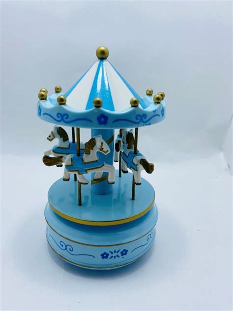 Atli Karinca MÜzİk Kutusu Mavİ Beyaz Pttavm