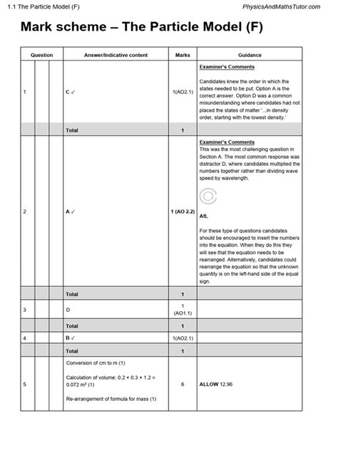 11 The Particle Model F Ms Pdf Atomic Nucleus Physical Phenomena 11 The Particle Model F Ms Pdf Atomic Nucleus Physical Phenomena