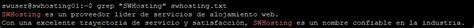 Uso Del Comando Grep En Sistemas Linux UNIX Blog De SW Hosting