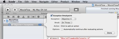 ios breaking on unrecognized selector stack overflow