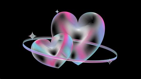 原创爱心粒子特效七夕情人节烟花视频模板视频特效素材 千库网