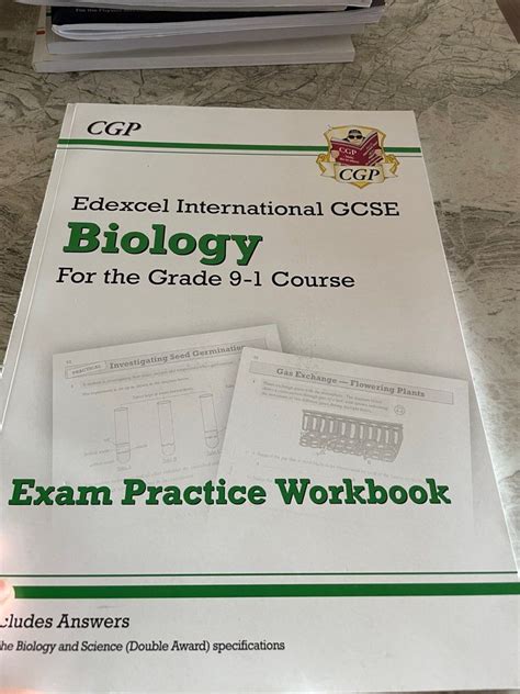 Igcse Double Award Cgp Science Workbook All 3 Books Full Set 興趣及遊戲 書本 And 文具 教科書 Carousell