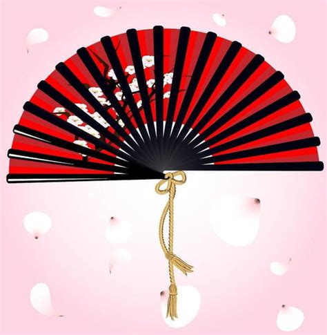 핑크 배경 벡터와 빨간 팬 Eps Uidownload