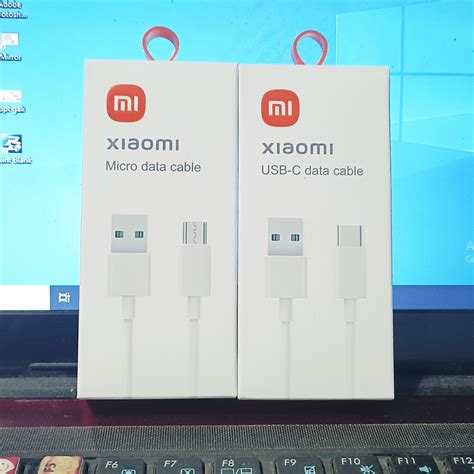 Jual Kabel Data Xiaomi Micro USB Fast Charging Kabel Data Xiaomi Type C Fast Charging Kabel
