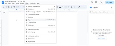 The Complete Guide To Writing A Novel In Google Docs Proofed S