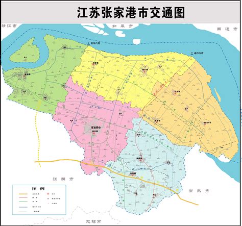 张家港行政区域划分图无锡市行政区划分图 伤感说说吧