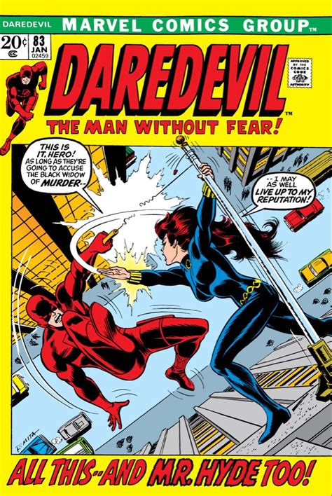 Daredevil Vol 1 83 Cover Art By John Romita Sr Marvel Daredevil