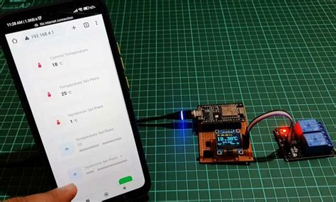 Temperature Control With Esp8266 And Asyncwebserver