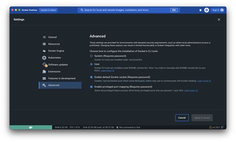 Docker Desktop For Mac Error Connect Enoent Varrundockersock