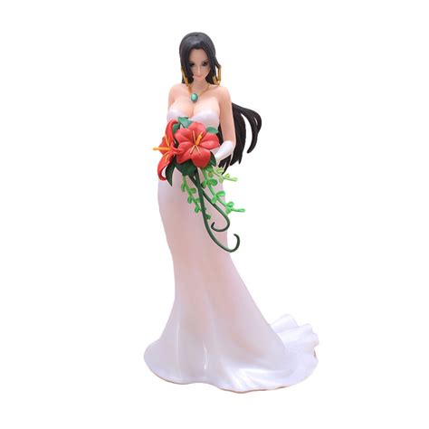 23cm Anime One Piece Luffy Boa Hancock Wedding Dress Wedding Bouquet
