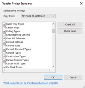 Use Transfer Project Standards To Manage Revit Projects Revit Tips 9 ArchSupply