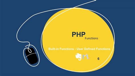 Learn Php In Arabic 6 Functions Built In Functions And User Defined Functions Youtube